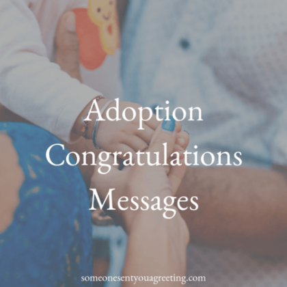 Adoption Congratulations: 41 Ways to Congratulate New Parents - Someone ...