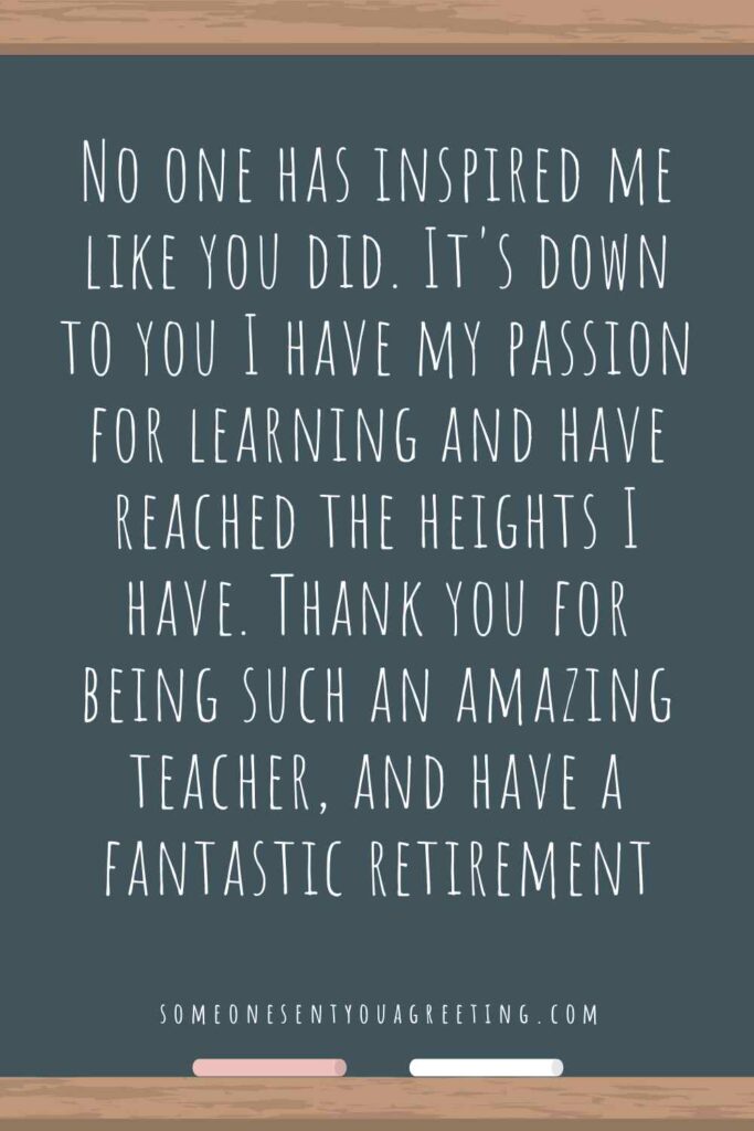 37 Retirement Messages for Teachers - Someone Sent You A Greeting