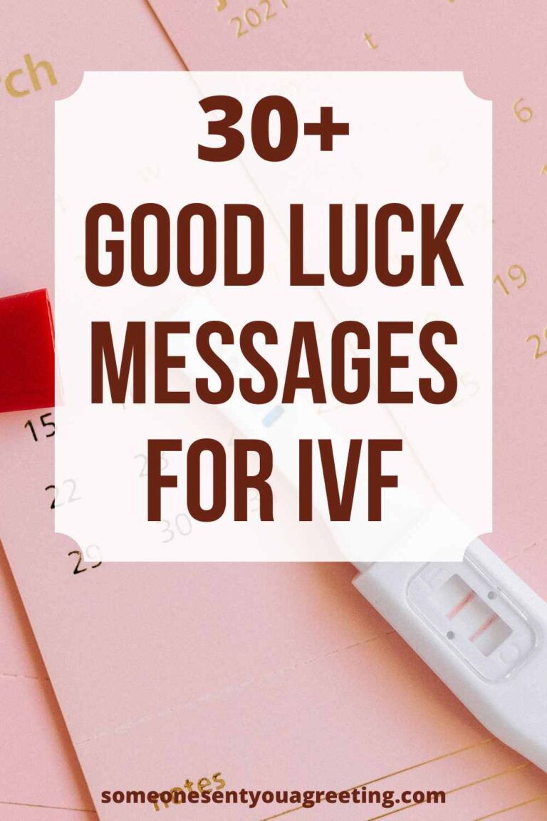 30+ Good Luck Messages for IVF - Someone Sent You A Greeting