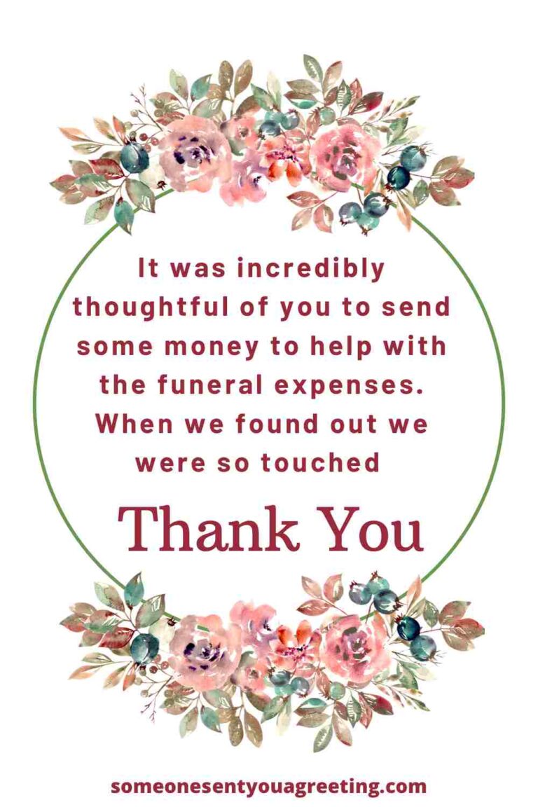 What to Write in a Thank You Card for Money - Someone Sent You A Greeting