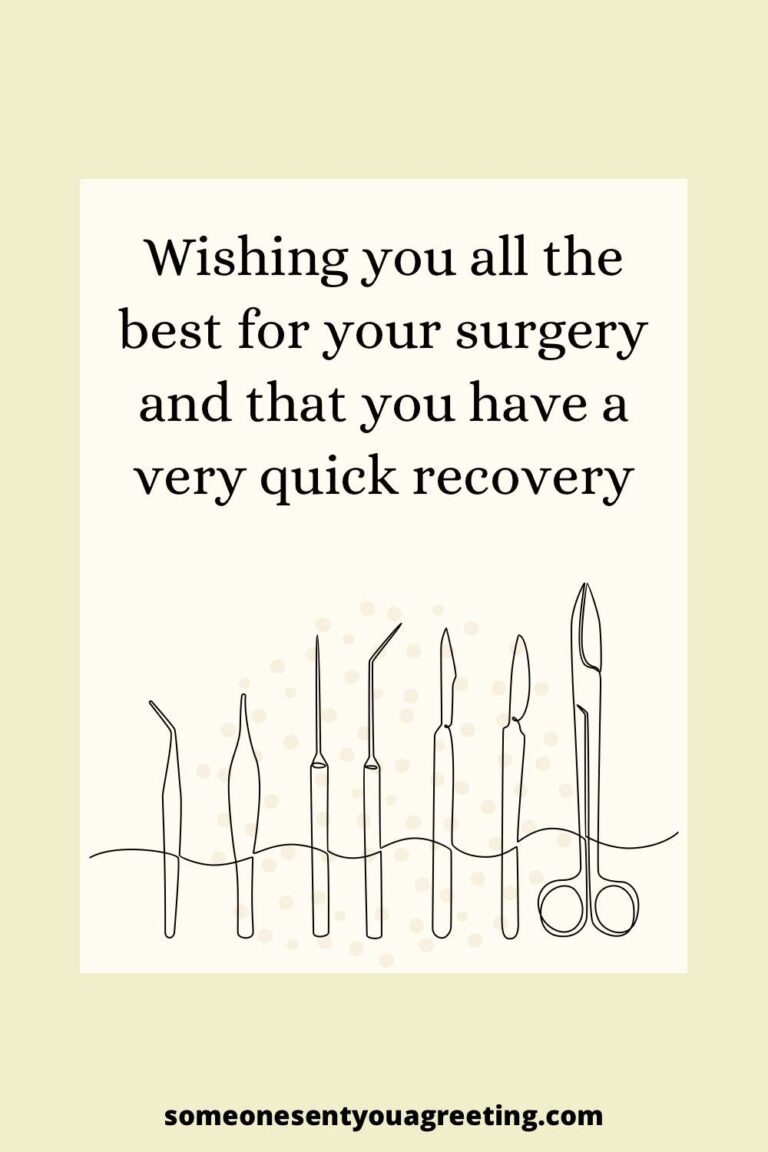 Good Luck for your Surgery Wishes & Messages - Someone Sent You A Greeting