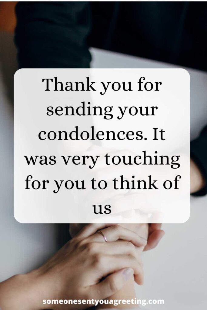 39 Thank You for your Support During Our Time of Loss Messages ...