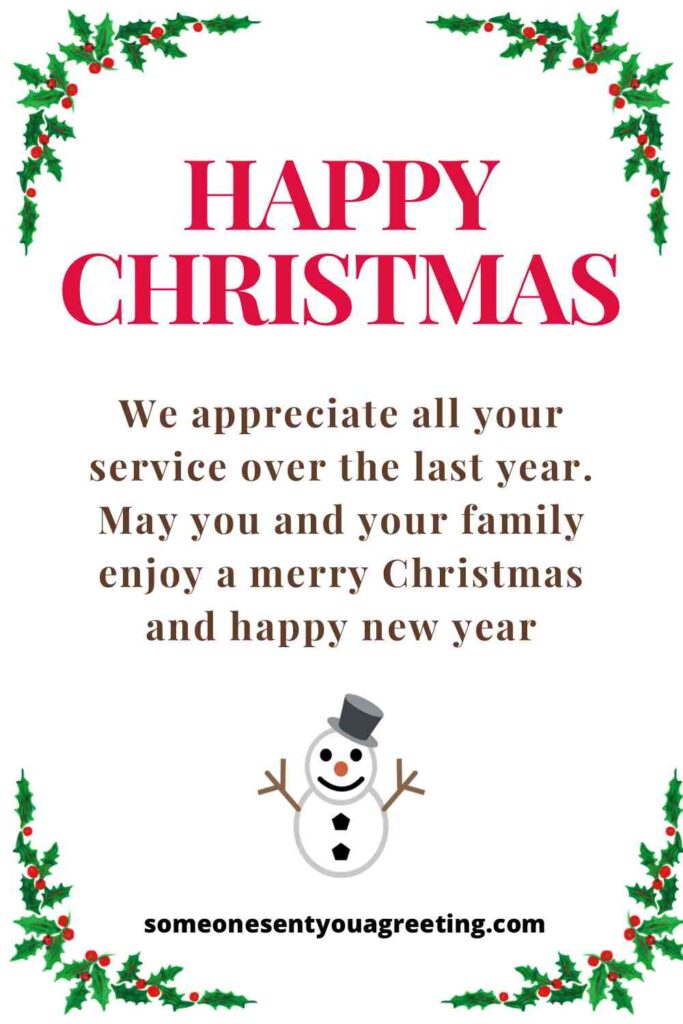 35+ Christmas Wishes for Employees - Someone Sent You A Greeting