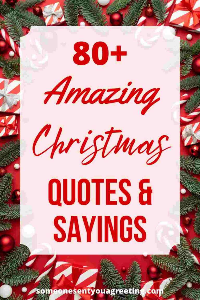 80+ Christmas Quotes and Sayings - Someone Sent You A Greeting