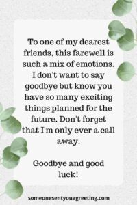 What to Write in a Leaving Card: 40+ Example Messages - Someone Sent ...