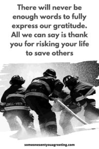 Thank You Firefighters Messages and Quotes - Someone Sent You A Greeting