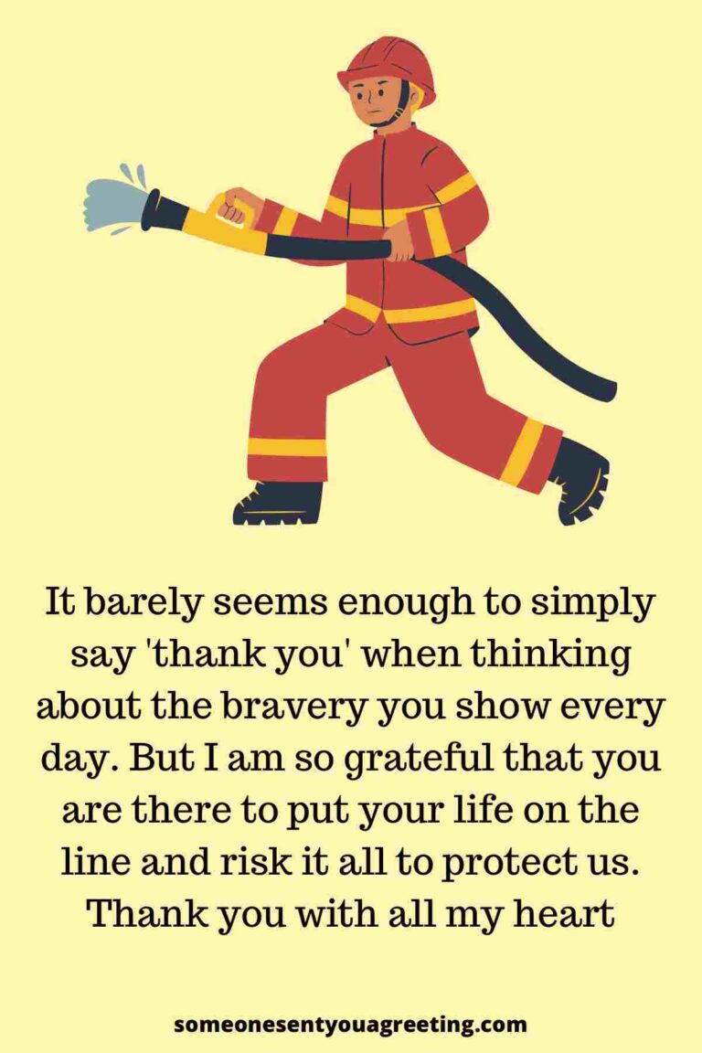 Thank You Firefighters Messages and Quotes - Someone Sent You A Greeting