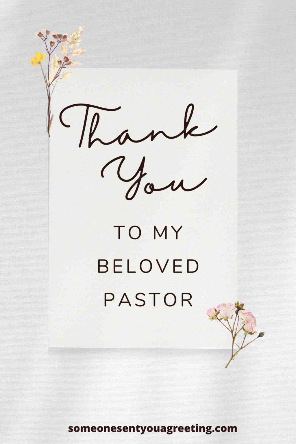 60+ Pastor Appreciation Messages to Say Thanks - Someone Sent You A ...