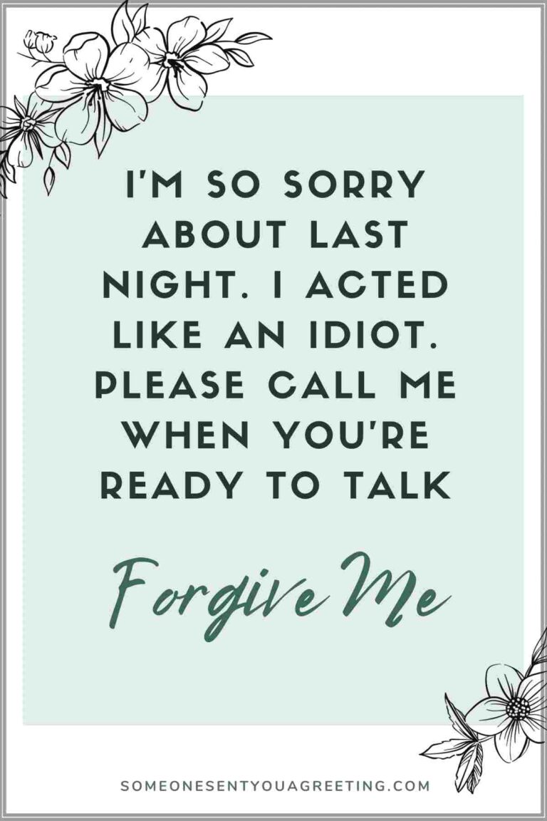 50+ I Am Sorry Messages for Him: Boyfriend or Husband - Someone Sent ...