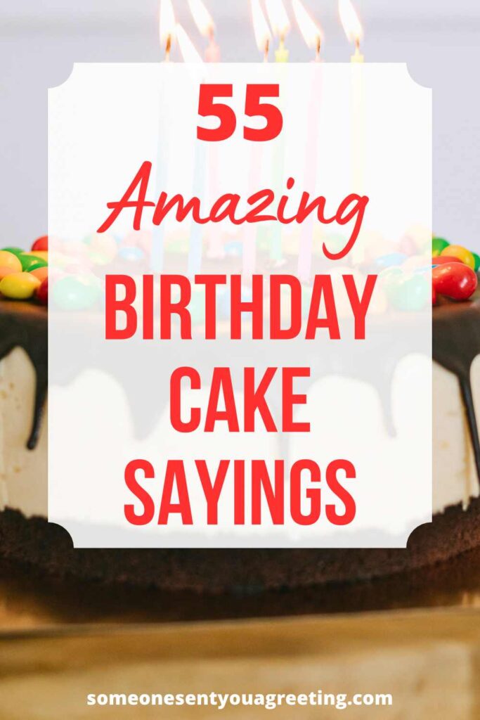 50 Fantastic Birthday Cake Sayings And Wording Ideas Someone Sent